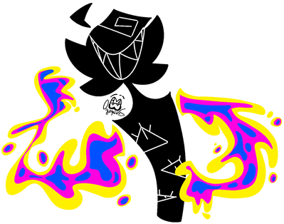 Demonic Laugh By Organpainss - Illustration - (400x342) Png Clipart ...