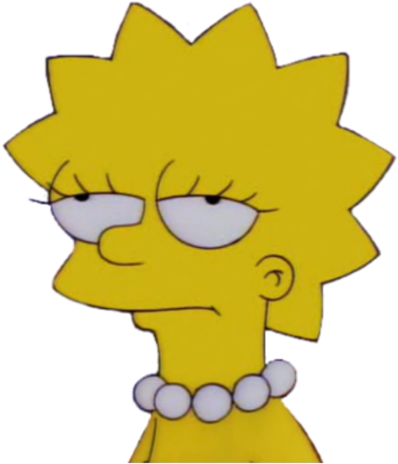 Lisa Simpson Transparent