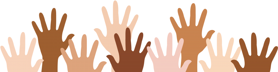 People Raising Hands Png - (960x249) Png Clipart Download