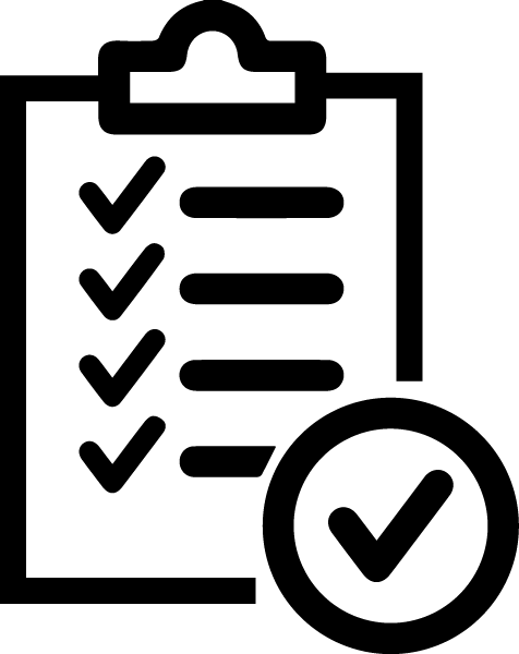 Checklist - Inspection Icon Png - (476x600) Png Clipart Download