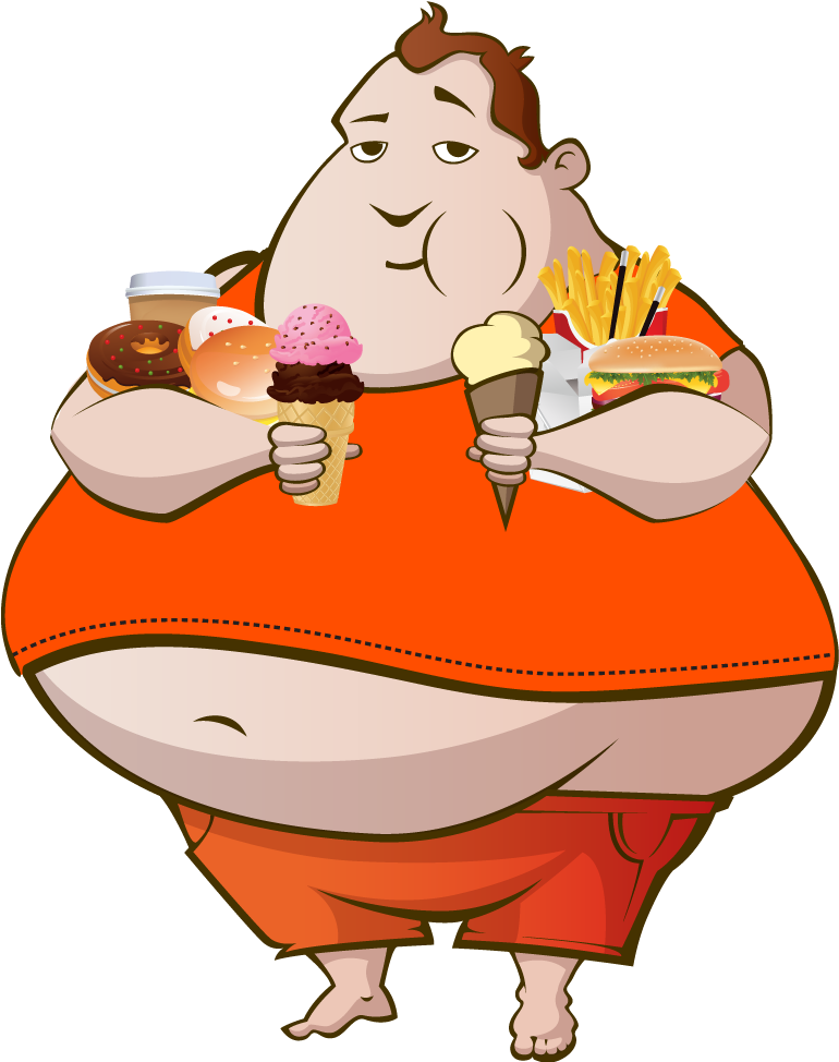 Bulko With Bulk Of Food A Fat Character Amir - Fatty Cartoon - Full ...