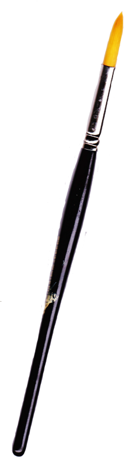 Paint Brush - Transparent Paint Brush Png - (280x926) Png Clipart Download