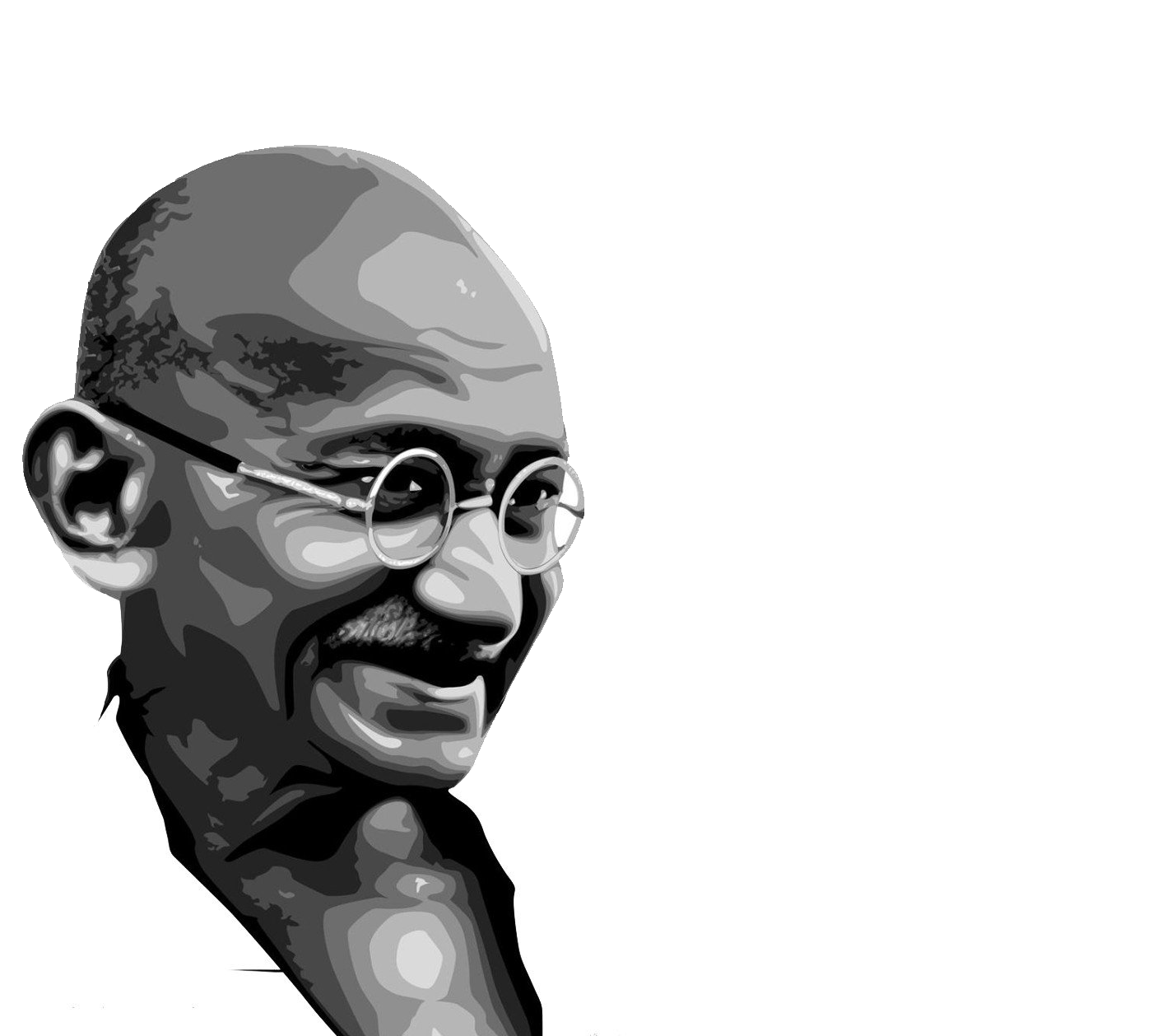 Mahatma Gandhi Png - Mahatma Gandhi - Full Size PNG Clipart Images Download