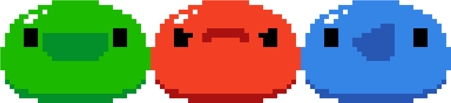 Curtis Slime Sprites - Slime Sprite No Background - (1536x512) Png ...