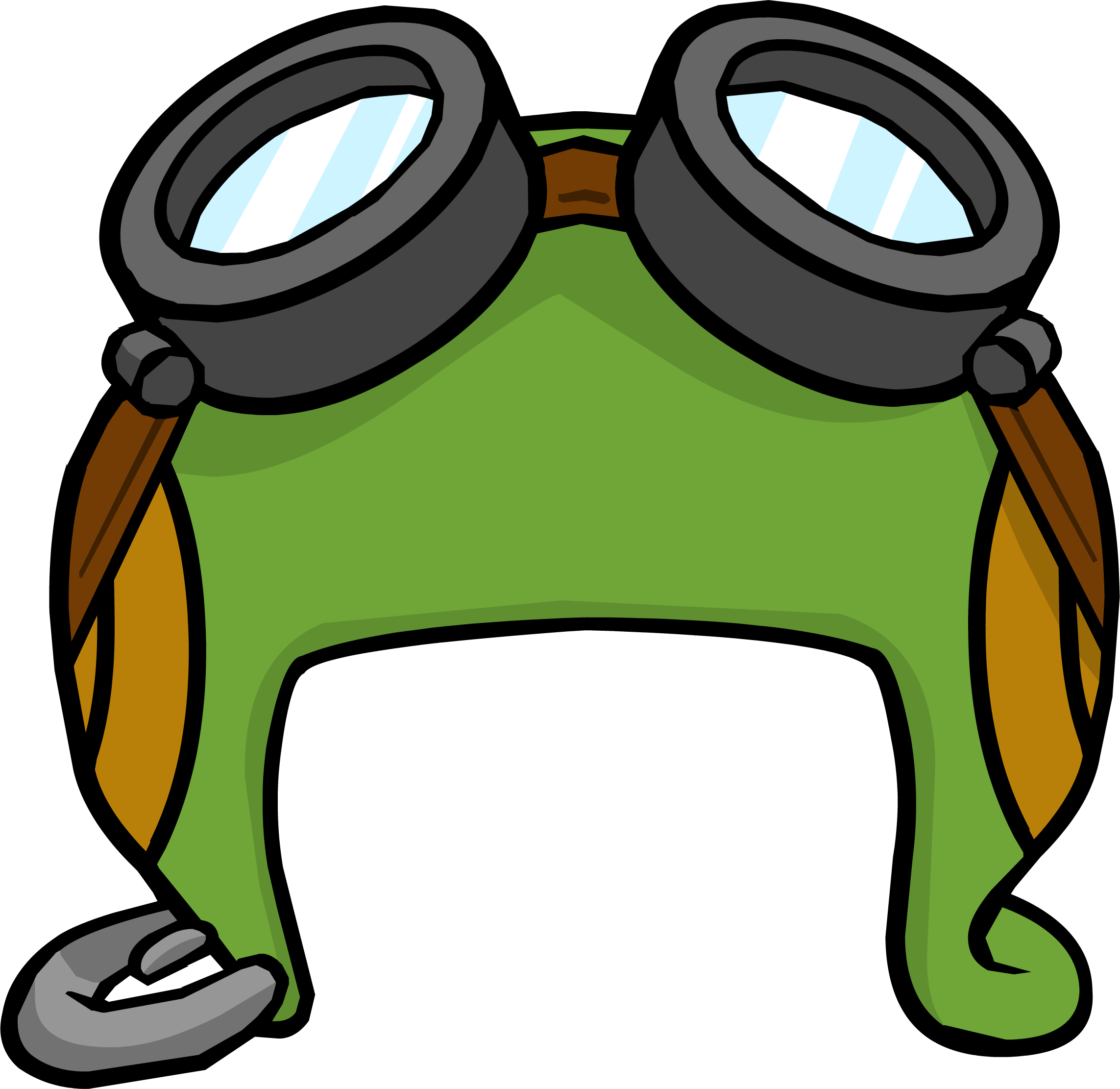 Pilot - Pilot Hat Clipart Png - (2286x2222) Png Clipart Download