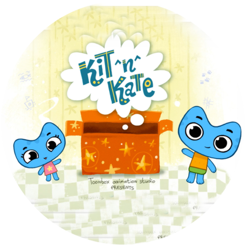 Toonbox - Kit And Kate - (486x486) Png Clipart Download
