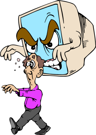 Computer - (308x429) Png Clipart Download