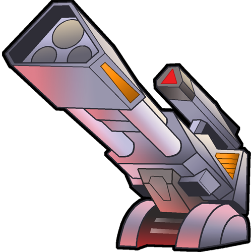 Laser Clipart Laser Cannon - Laser Cannon Cartoon Transparent ...