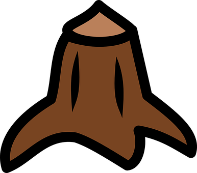 Tree, Stump, Forest, Wood, Brown, Cut - Christmas Tree Trunk Drawing ...