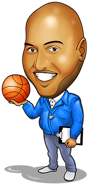 Coach Jamal - - Cartoon - (305x395) Png Clipart Download