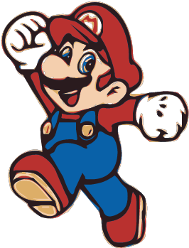 Mario Bros Vector - (480x360) Png Clipart Download