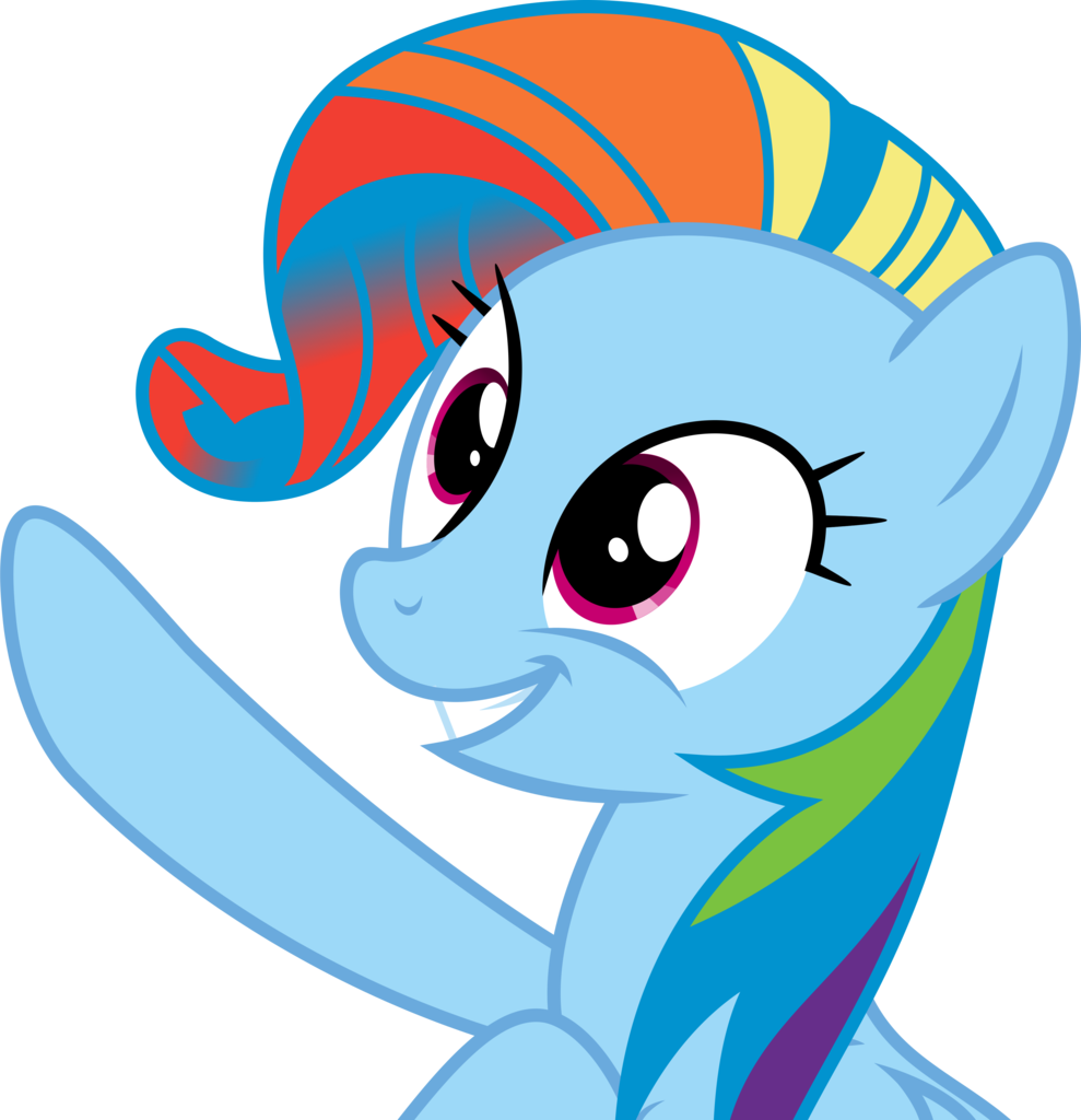 Sieg Heil - Rainbow Sparkle Mlp - (989x1024) Png Clipart Download