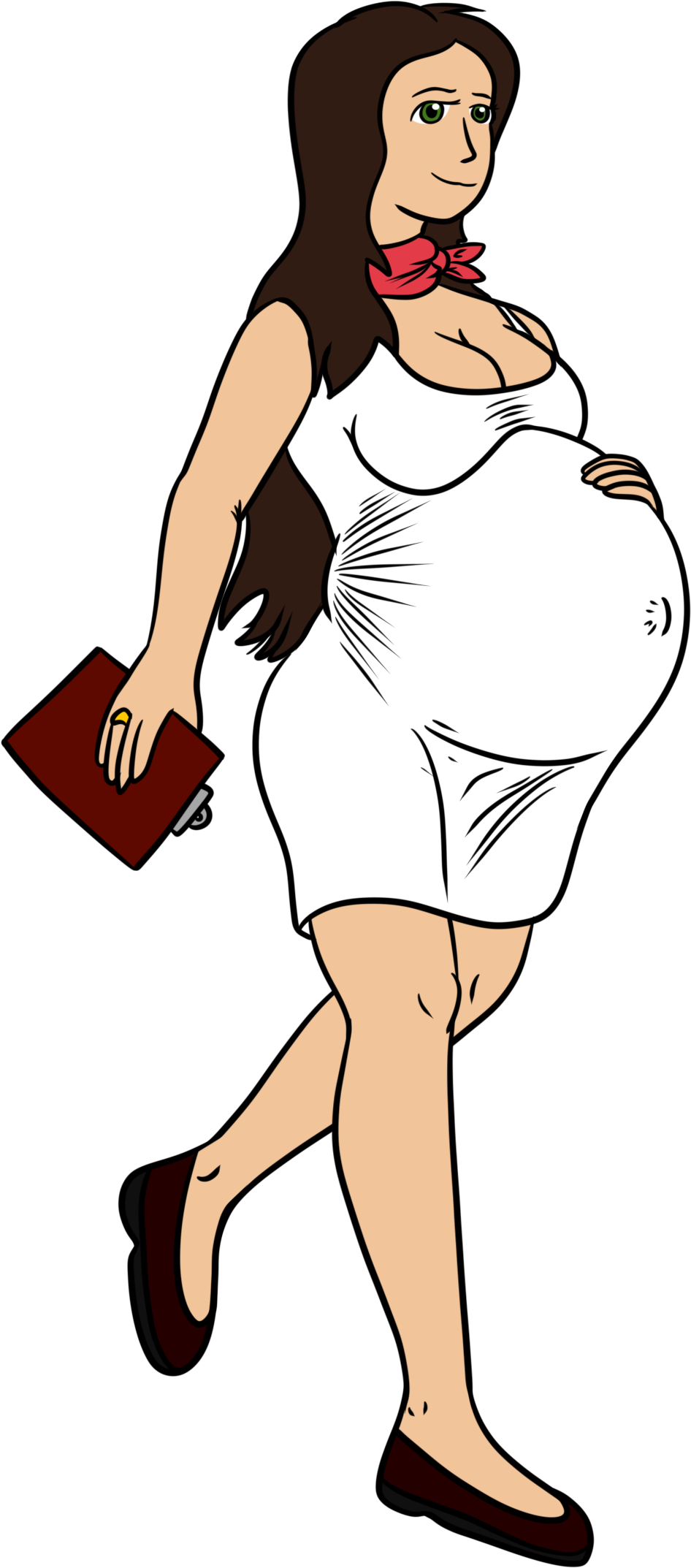 Caroline, Mother Of Science - Cartoon - (1440x2560) Png Clipart Download