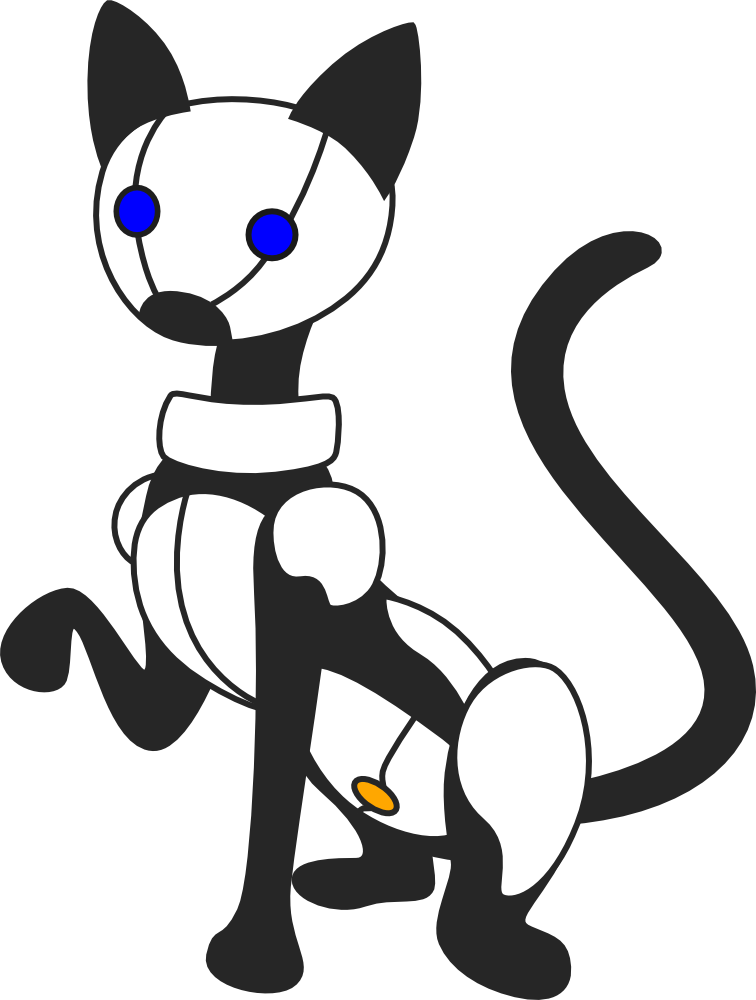Portal Cat Sketch By Chimajra On Deviantart - Cartoon - (756x1000) Png ...