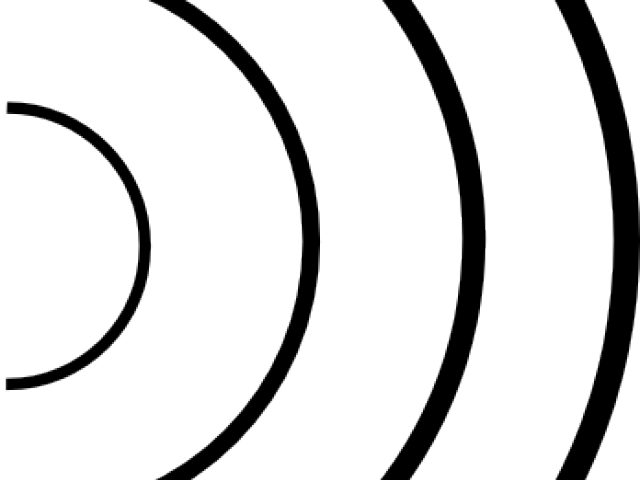 Audio Clipart Sound Vibration - Line Art - Full Size PNG Clipart Images ...