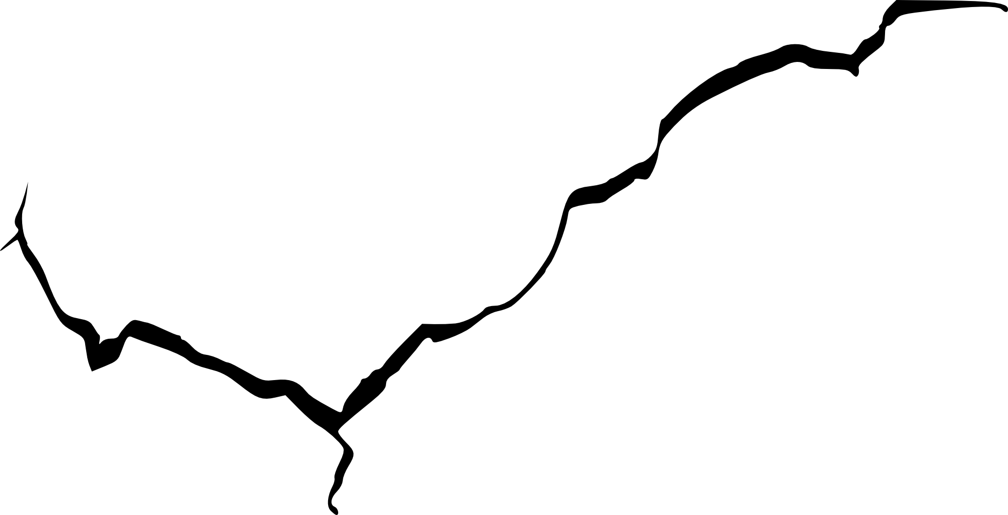 Crack Png Transparent - Transparent Crack Line - (2000x1023) Png ...