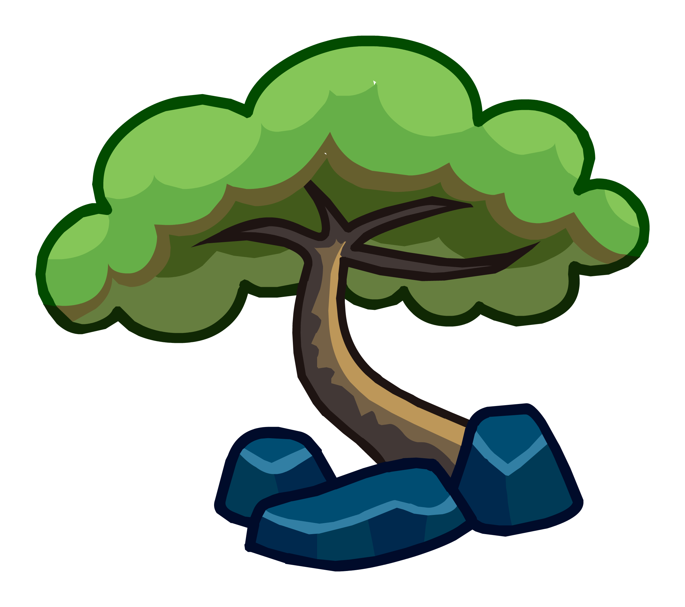 Savanna Tree Pin Icon - Club Penguin Tree Png - (2320x2057) Png Clipart ...