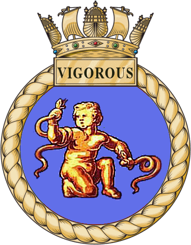 Official - Hms Queen Elizabeth Ships Crest - (375x480) Png Clipart Download