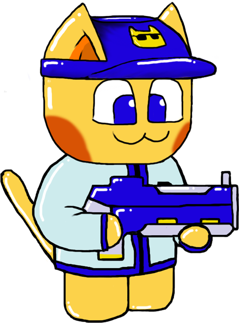 Polygonicat's Space Police Cat Concept Art By Kingnut - Art - (800x1080 ...