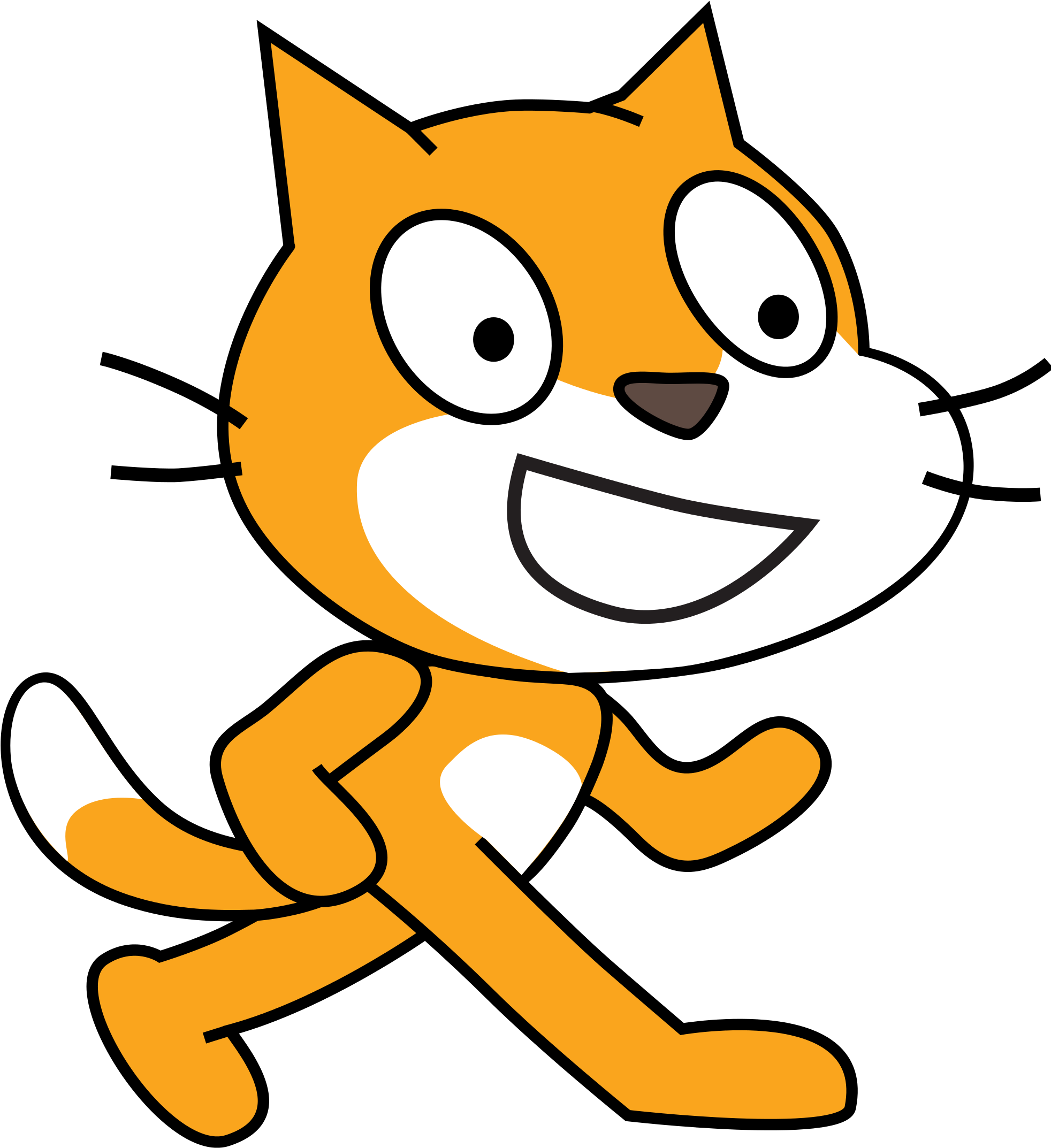 The Scratch Cat - Scratch Cat - Full Size PNG Clipart Images Download