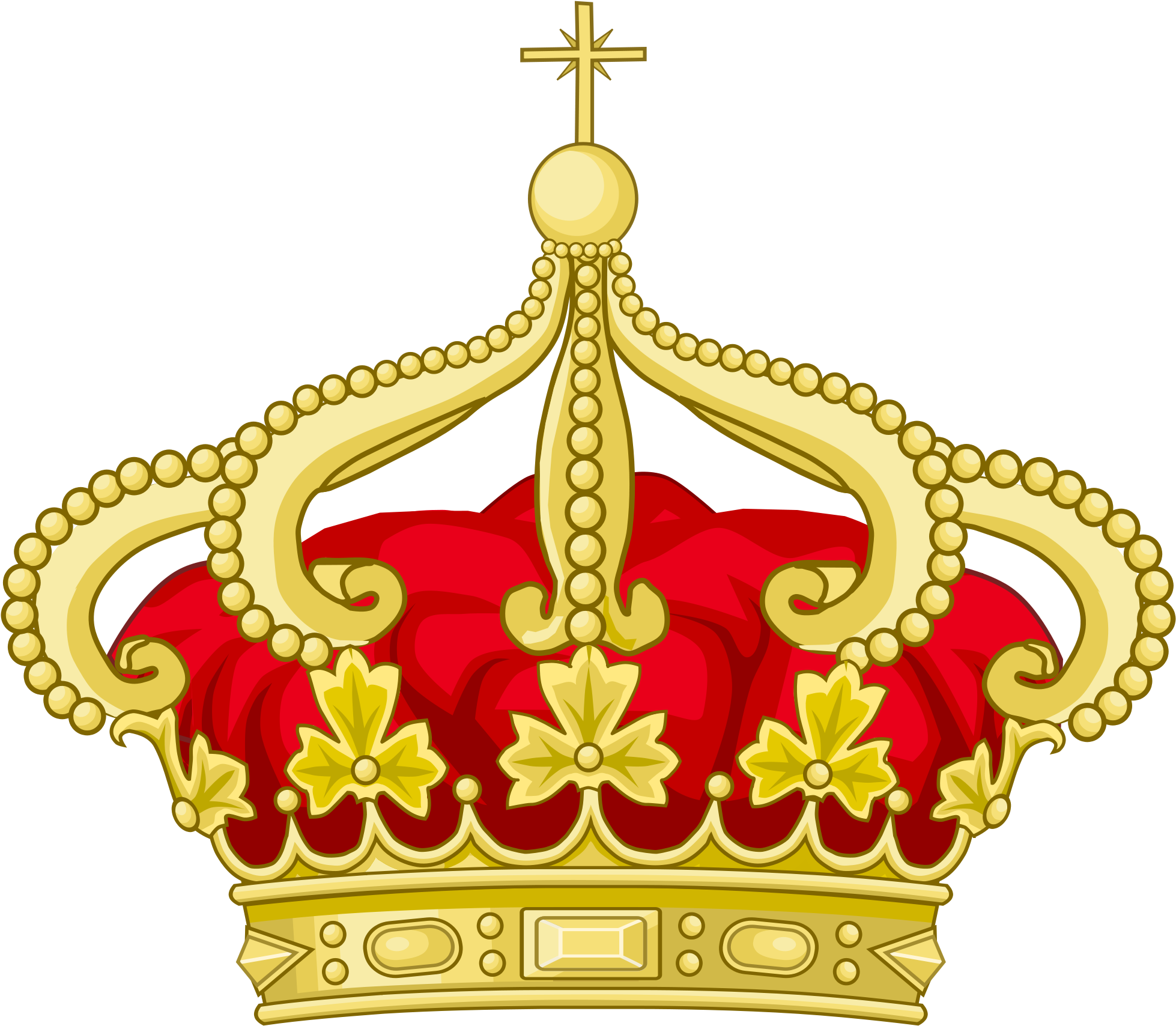 Royal Crown Of Portugal - Portugal Heraldic Crown - (2000x1741) Png ...
