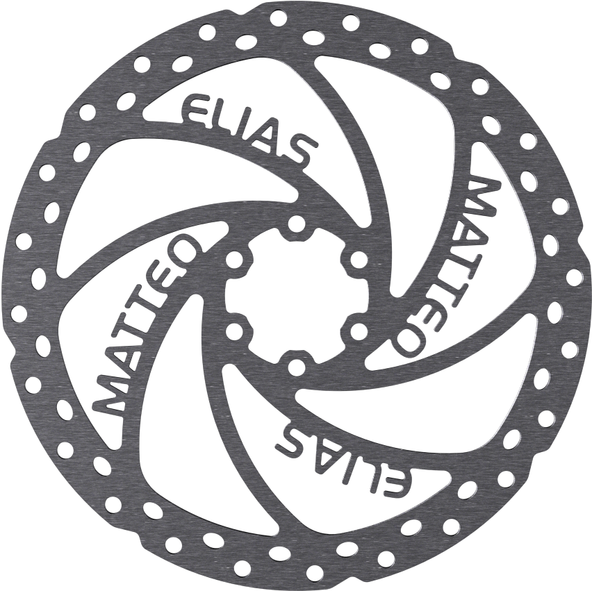 Custom Brake Disc, Personalized Brake Disc , 6-hole, - Award Badges ...