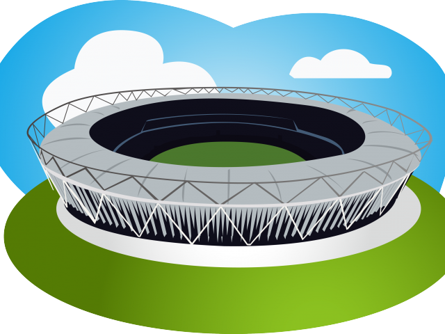 Stadium Clipart Vector - Stadium - (640x480) Png Clipart Download