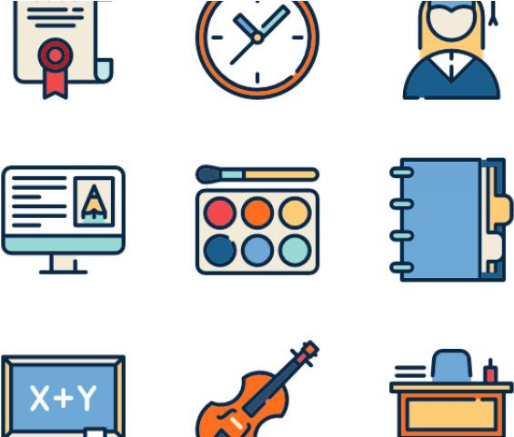 Office Management Clipart Icon - Office Management Clipart Icon ...