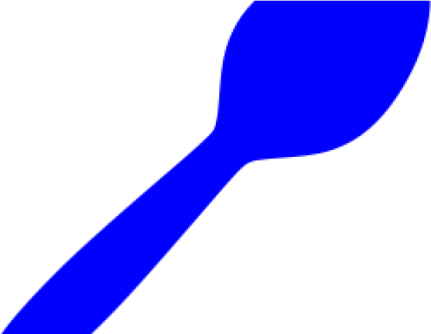 Spoon Clipart Blue Spoon - Spoon Clipart Blue Spoon - (640x480) Png ...