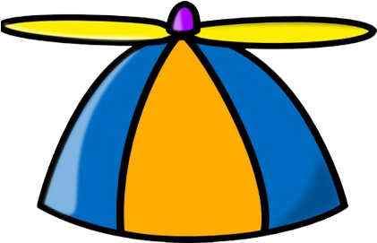 Kid - Propeller Hat Png - (420x420) Png Clipart Download
