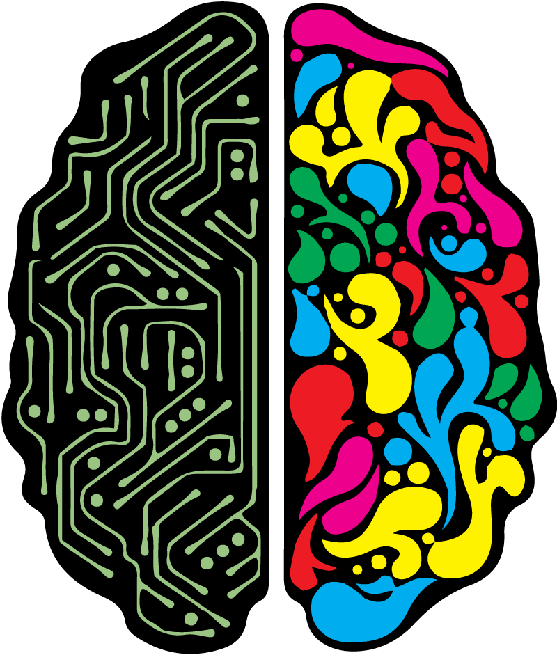 Creative Brain Png - Sides Of The Brain Png - (800x941) Png Clipart Download