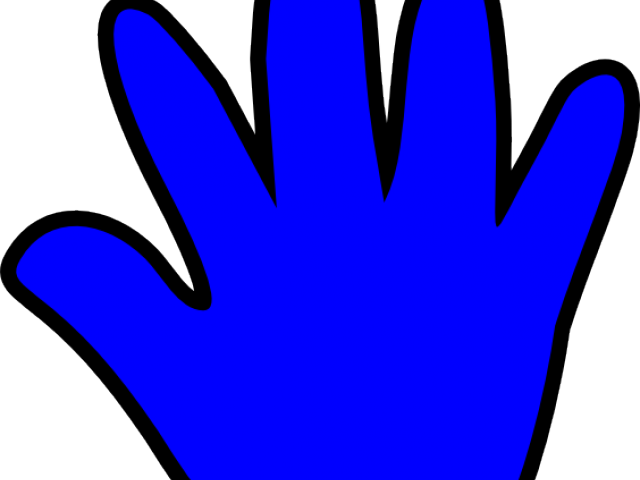 Handprint Clipart Chalk - Handprint Clipart Chalk - (640x480) Png ...