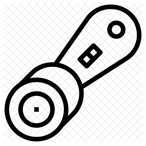 Rotary Cutter Icon - Tool - (512x512) Png Clipart Download