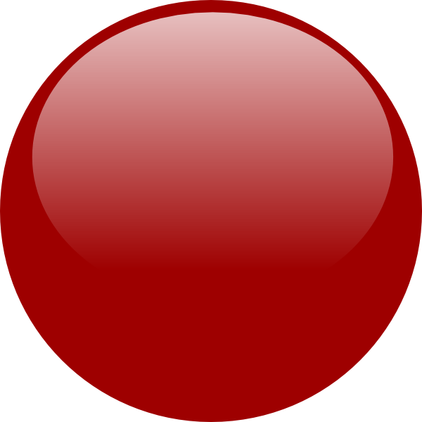 Dark Red Icon Button - Red Button Icon Png - (600x600) Png Clipart Download