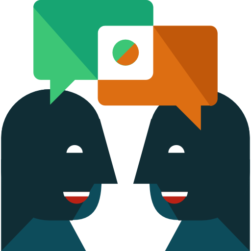 Conversation Free Icon - Personas Hablando Png - (512x512) Png Clipart ...
