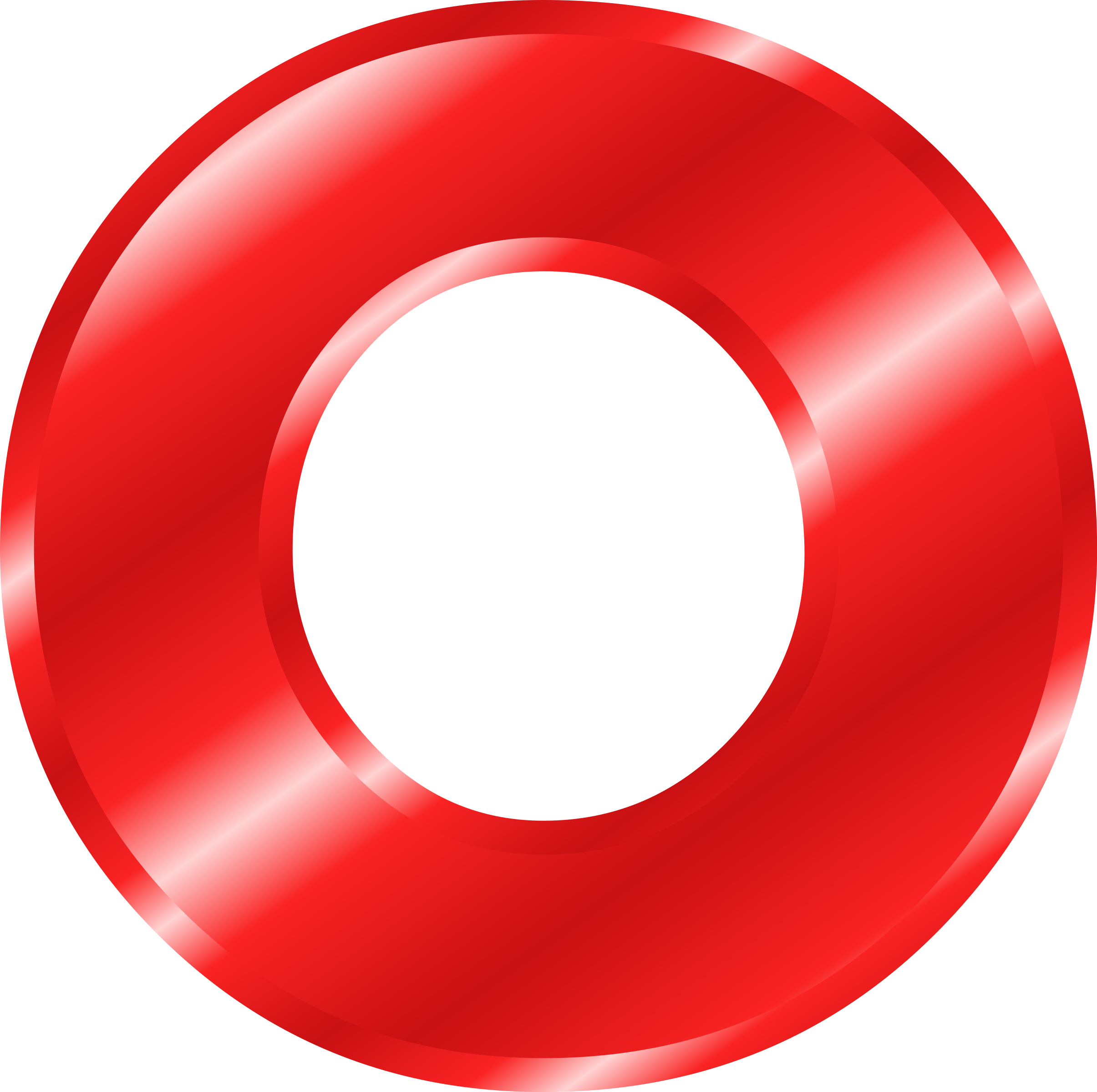 Big Image - Red Letters Alphabet - (2410x2400) Png Clipart Download