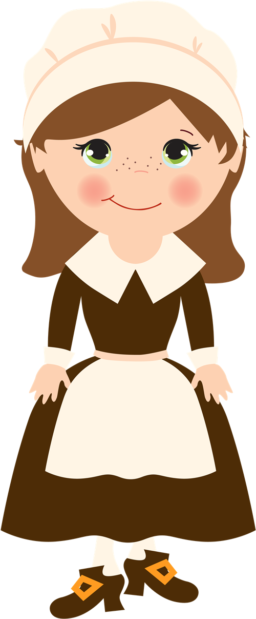Pilgrim - Cartoon - Full Size PNG Clipart Images Download