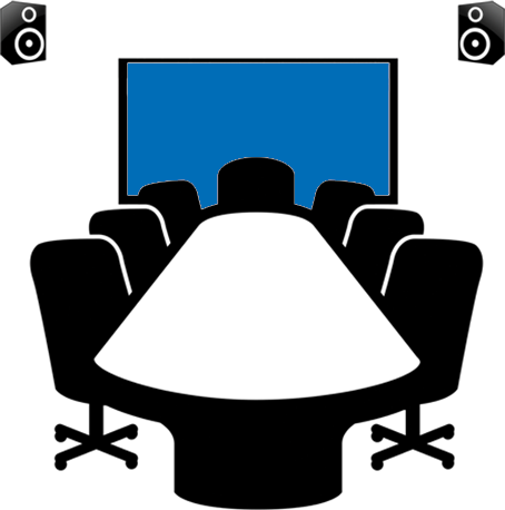 Board Room & Projection System - Meeting Room Booking Icon - (454x458 ...