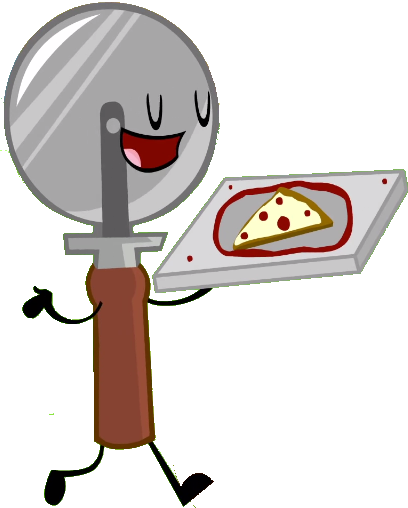 Pizza Cutter - Inanimate Insanity Infinity Characters - (408x508) Png ...
