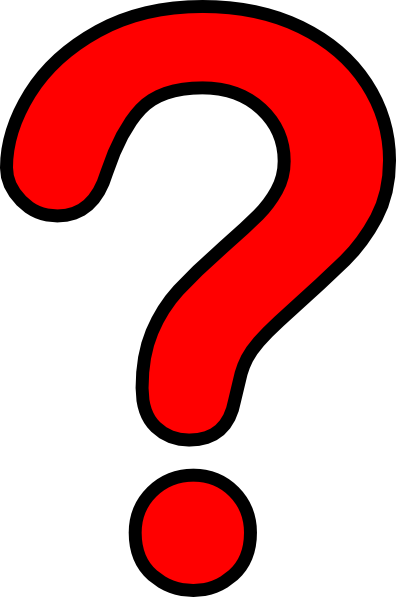Red Question Mark Clip Art Red Question Mark Clip Art