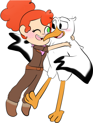 Clipart Stork With Baby - Storks Png X Tulip - (500x500) Png Clipart ...