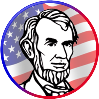 Us History Clipart Lincoln - Abraham Lincoln Coloring Pages - (350x350 ...