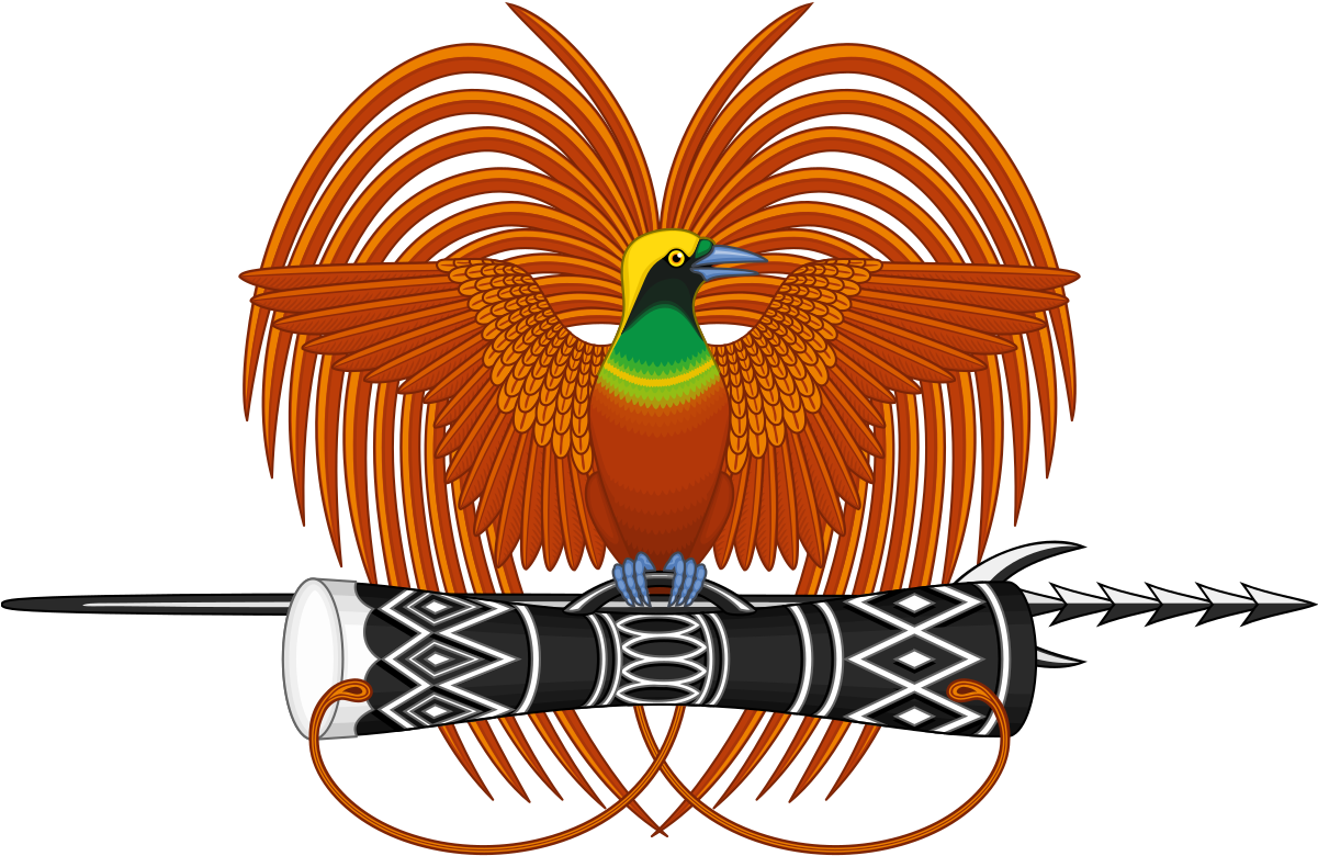 Papua New Guinea Defence Force Flag - (1200x809) Png Clipart Download