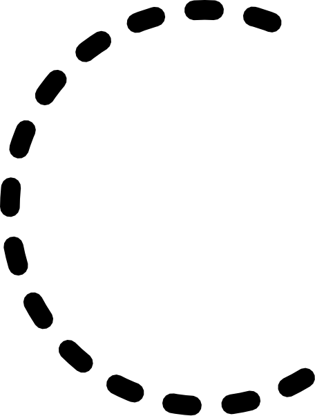 Letter C Tracing Clipart - (456x601) Png Clipart Download