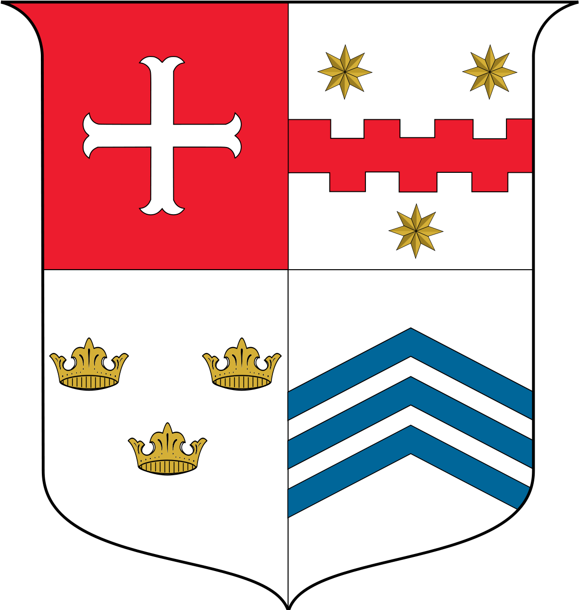 Van Rensselaer Family Crest - (1200x1266) Png Clipart Download