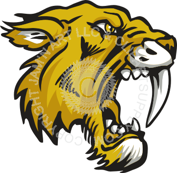 Saber Tooth Tiger Clipart - Saber Tooth Tiger Head - (361x352) Png ...