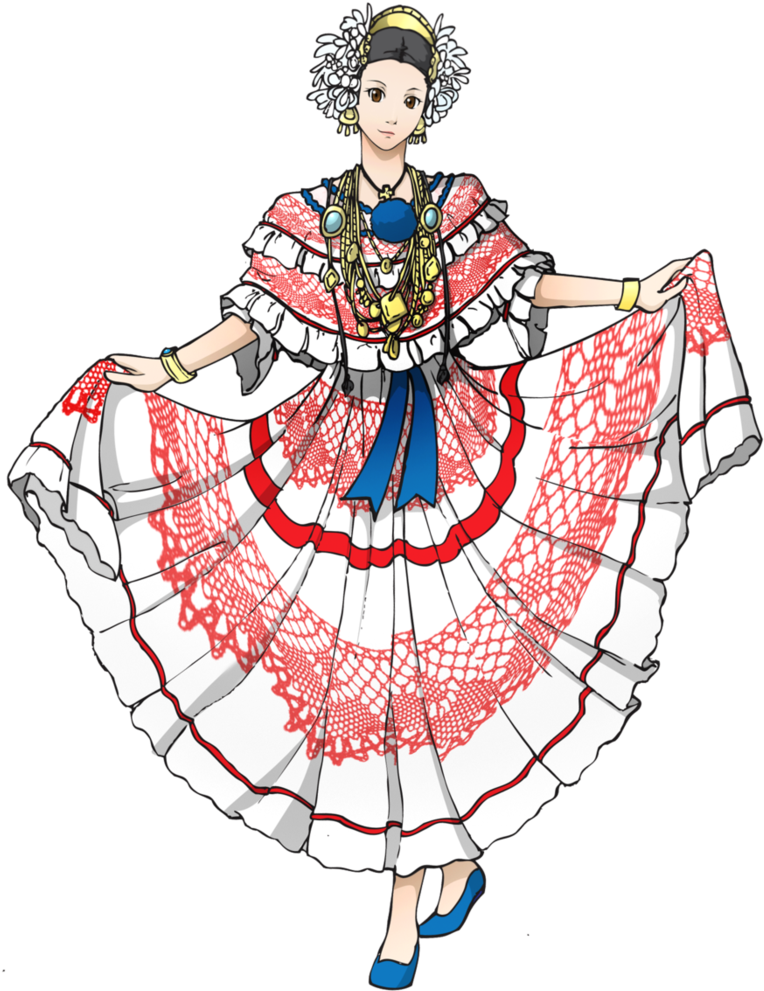 Pollera By Xarity Devia On Colorear Laberinto Ayuda - Como Dibujar Una ...