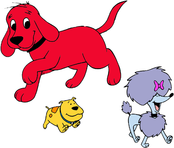 Cleo In Clifford The Big Red Dog - (566x491) Png Clipart Download