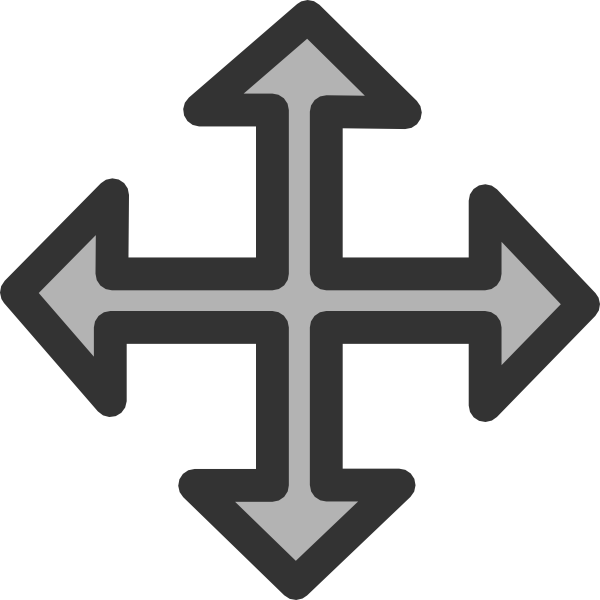 Move Cursor Svg - (600x600) Png Clipart Download