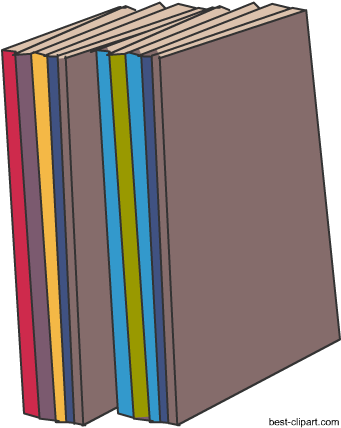 Set Of Books Free Clip Art Image - Wood - (450x450) Png Clipart Download